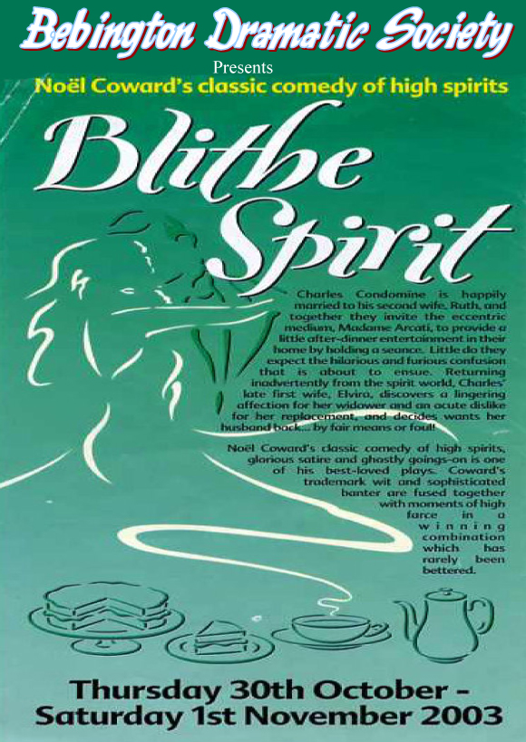 Blithe Spirit - Bebington Dramatic Society
