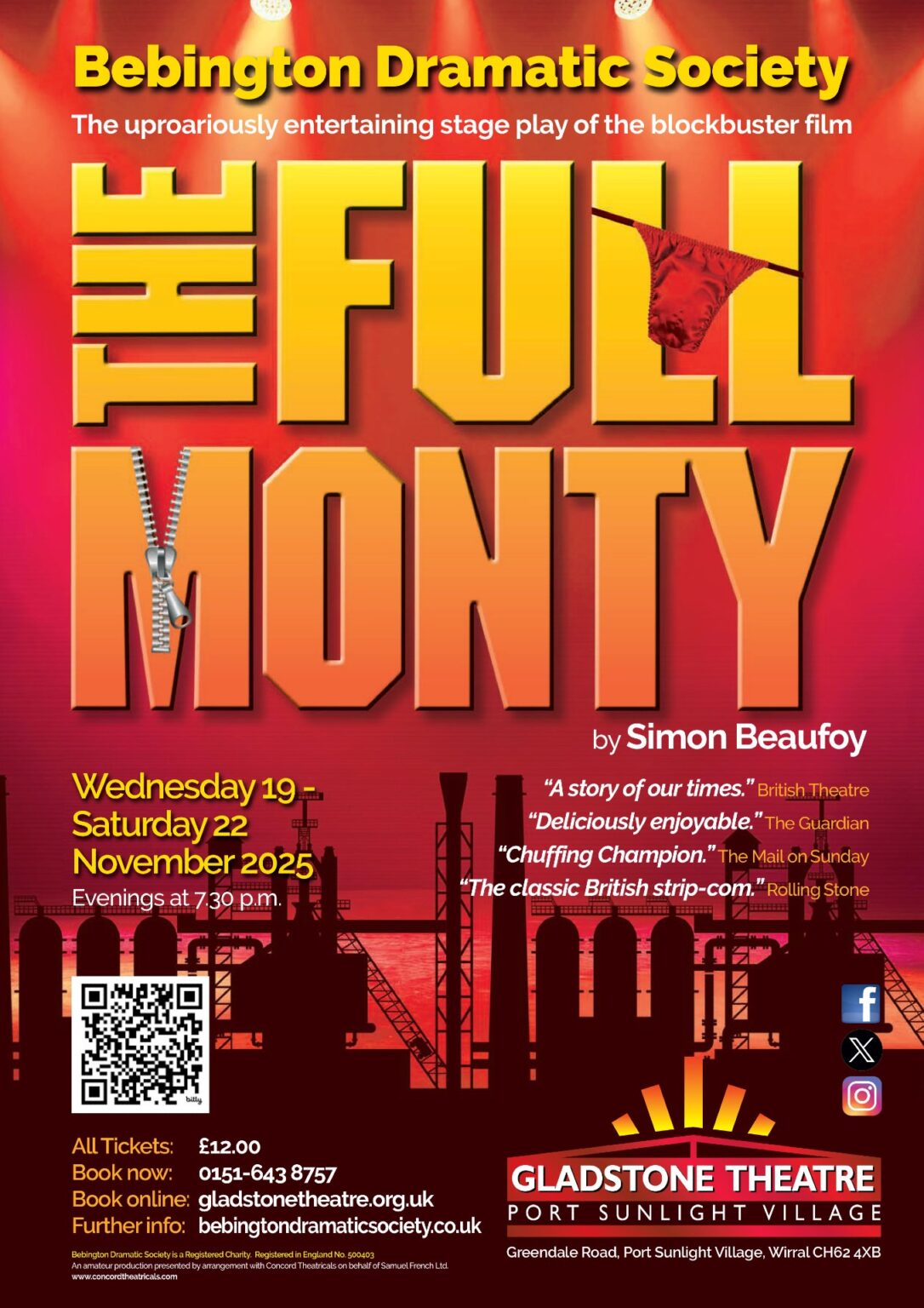 The Full Monty - Bebington Dramatic Society